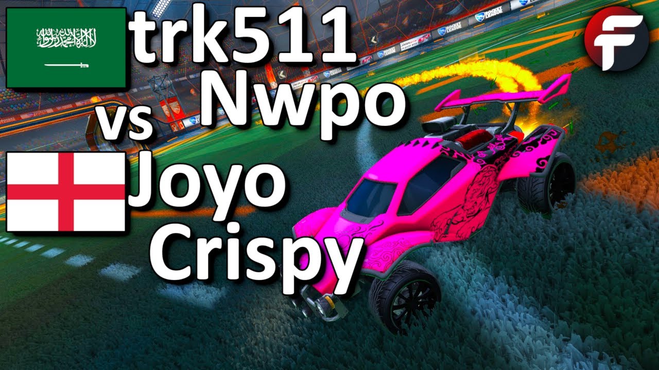 trk511/Nwpo vs Joyo/Crispy | Pro Rocket League 2v2 Showmatch - YouTube