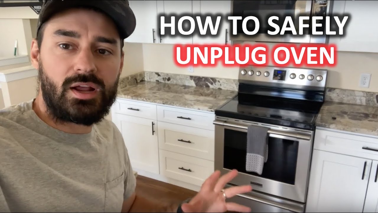 How To Safely Unplug Oven | The DIY Guide | Ep 171 - YouTube