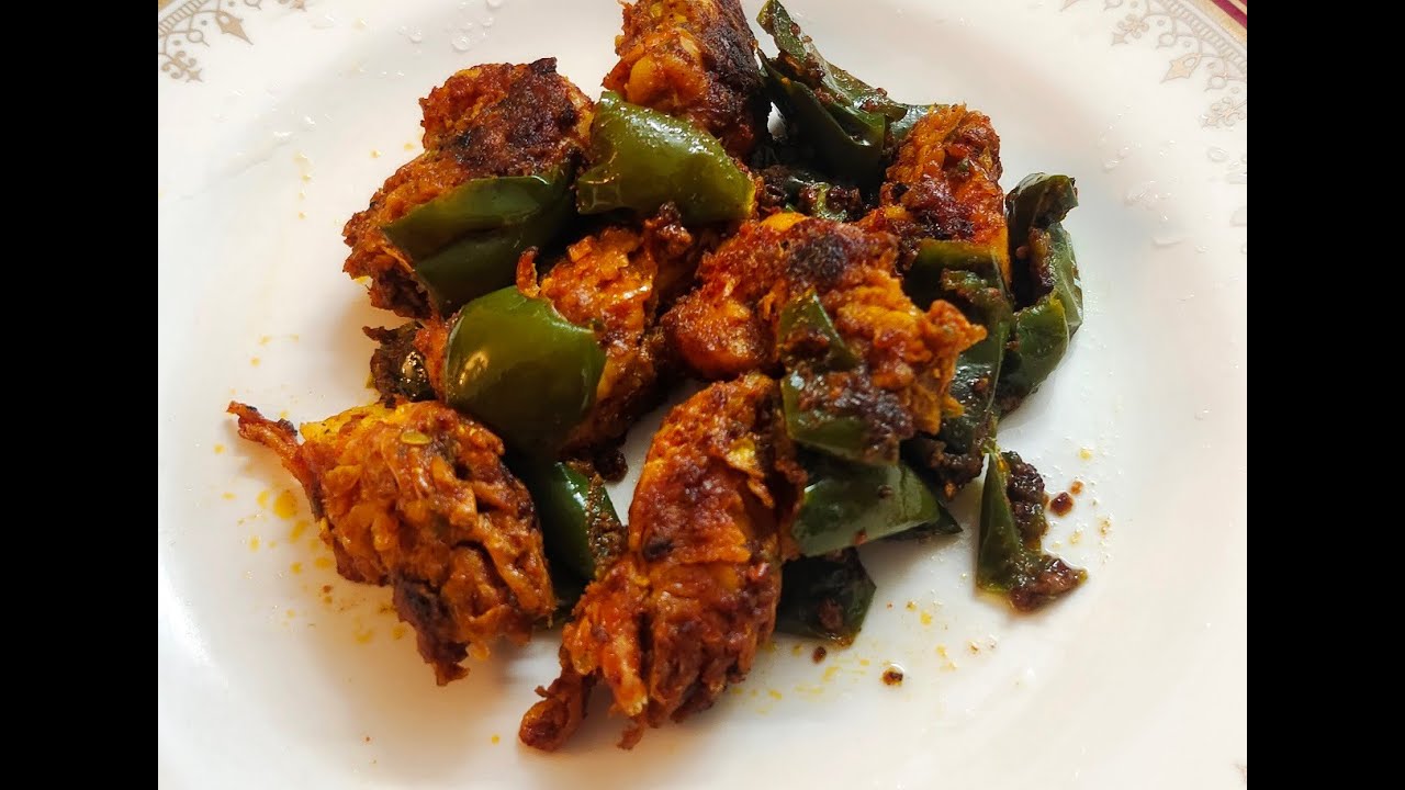 Tiger Prawns Tawa Fry with Butter And Capsicum. - YouTube
