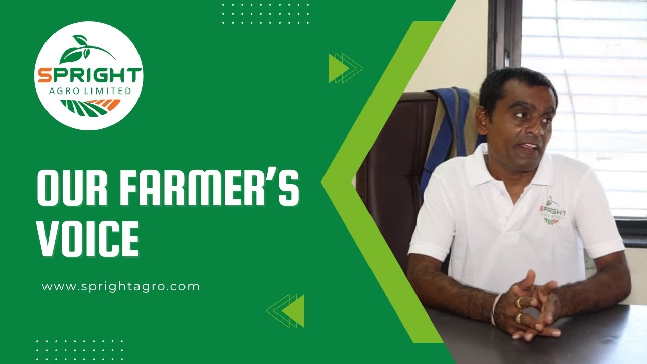 Spright Agro's Farmers Voice - YouTube