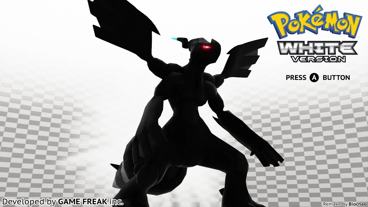 Pokemon White Title Screen Remake - YouTube