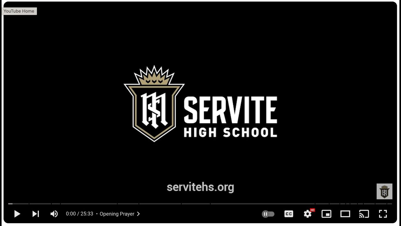2024-2025 New School Year Webinar - Servite High School - YouTube