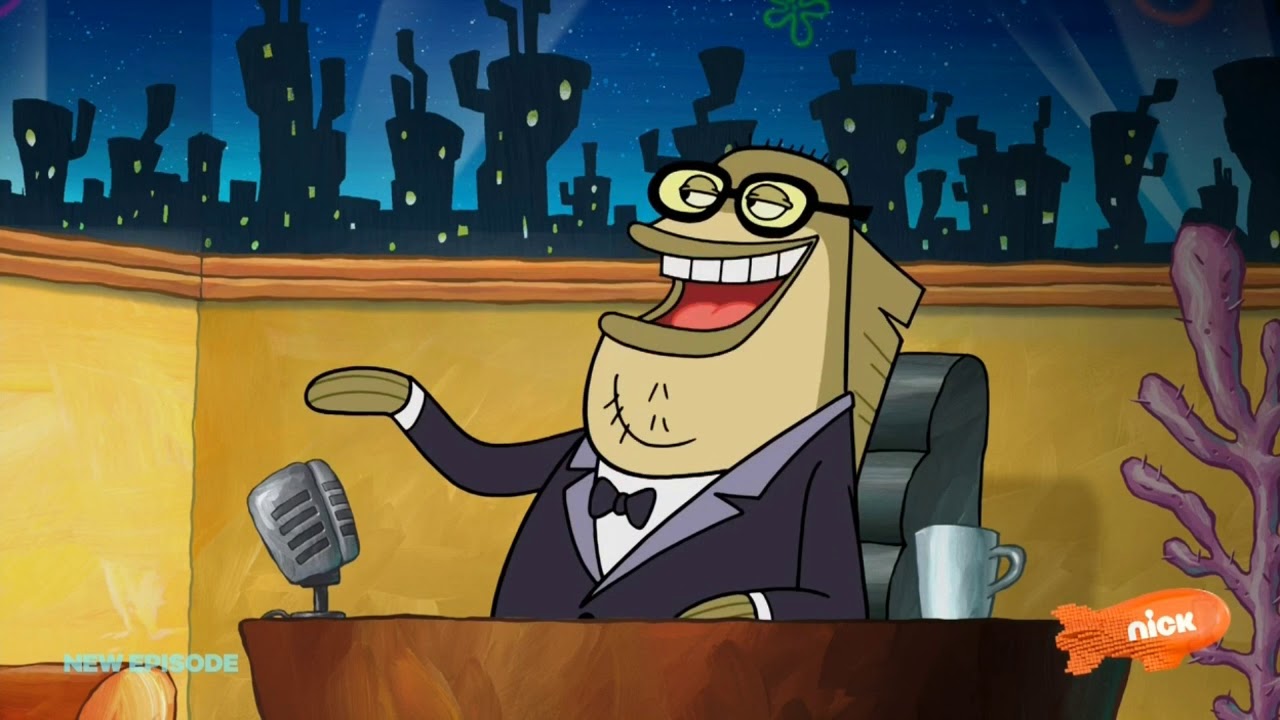 SpongeBob Clip: Smart Chat with Bubble Bass - YouTube