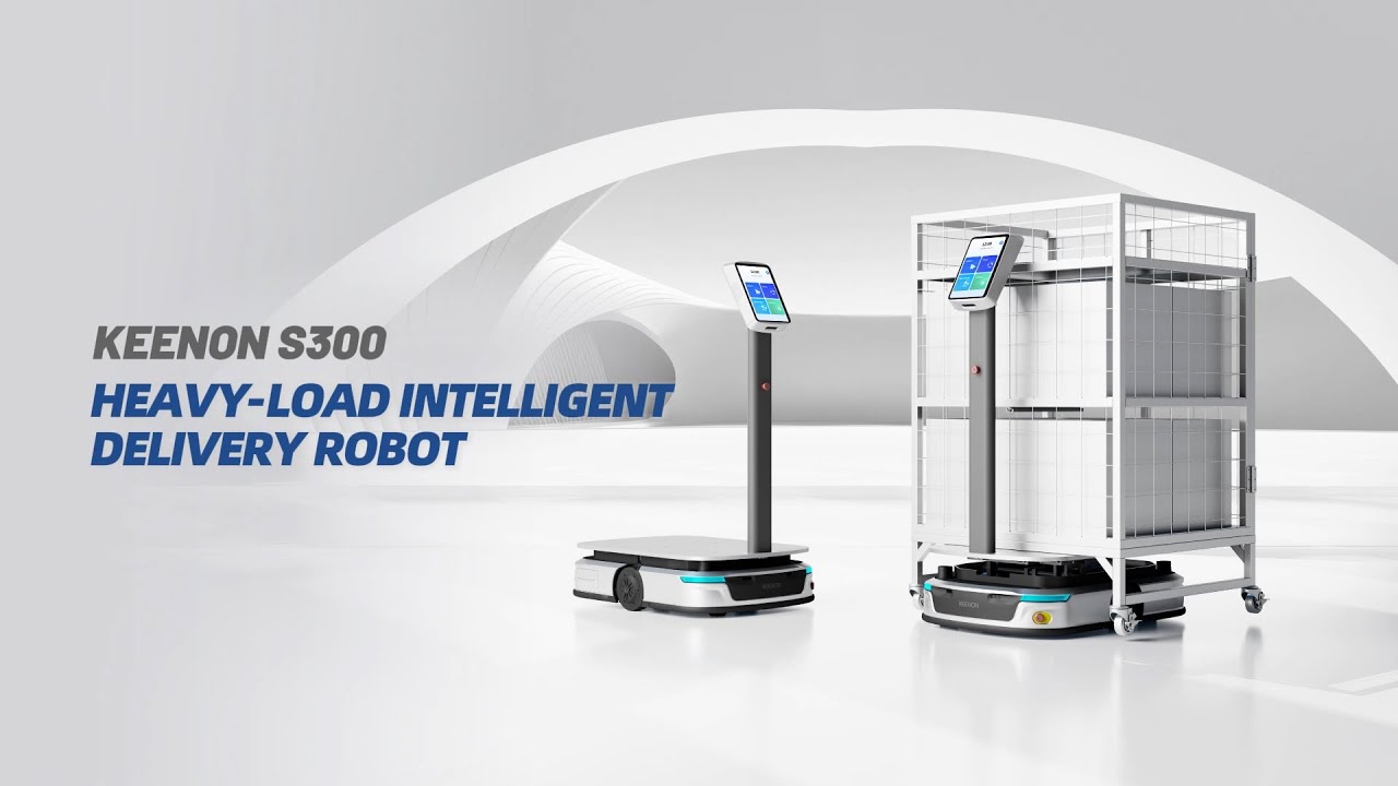 NEW! KEENON S300 | Intelligent Delivery Robot for Heavy-Duty Logistics ...