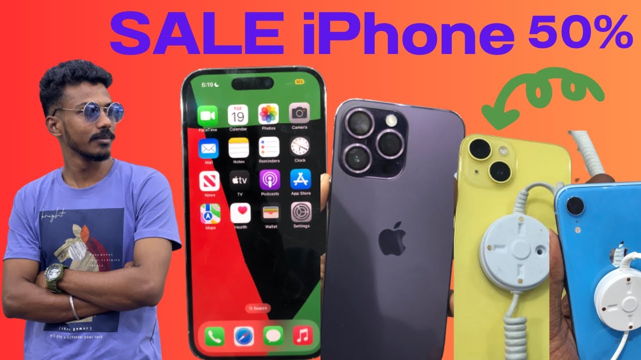 50% Off Sale iPhone || best price in iPhone || iPhone XR,XS,14pro,13,14 ...
