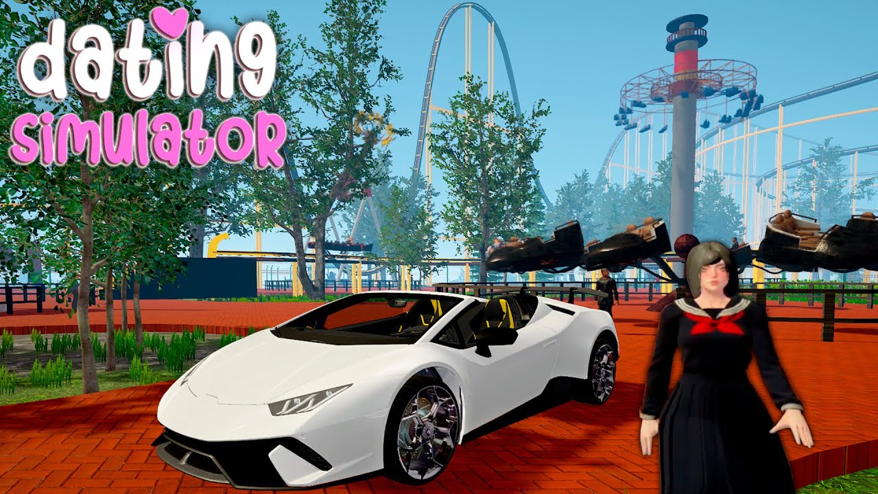FUI NO NOVO PARQUE DE DIVERSÕES! - Dating Simulator #5 - YouTube