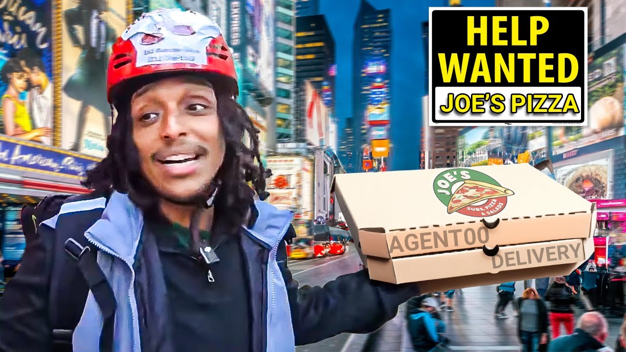 Agent Delivers PIZZA in NEW YORK CITY! - YouTube