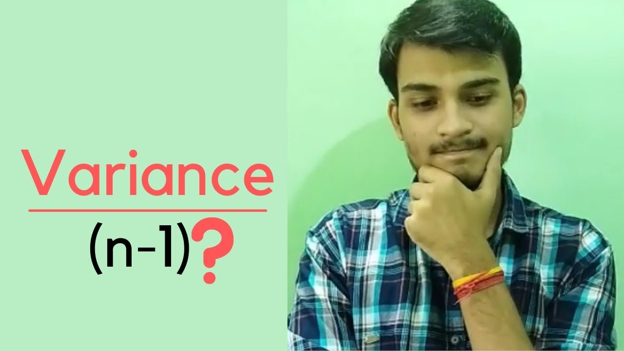 Why sample variance is divided by (n-1)? | eme - YouTube