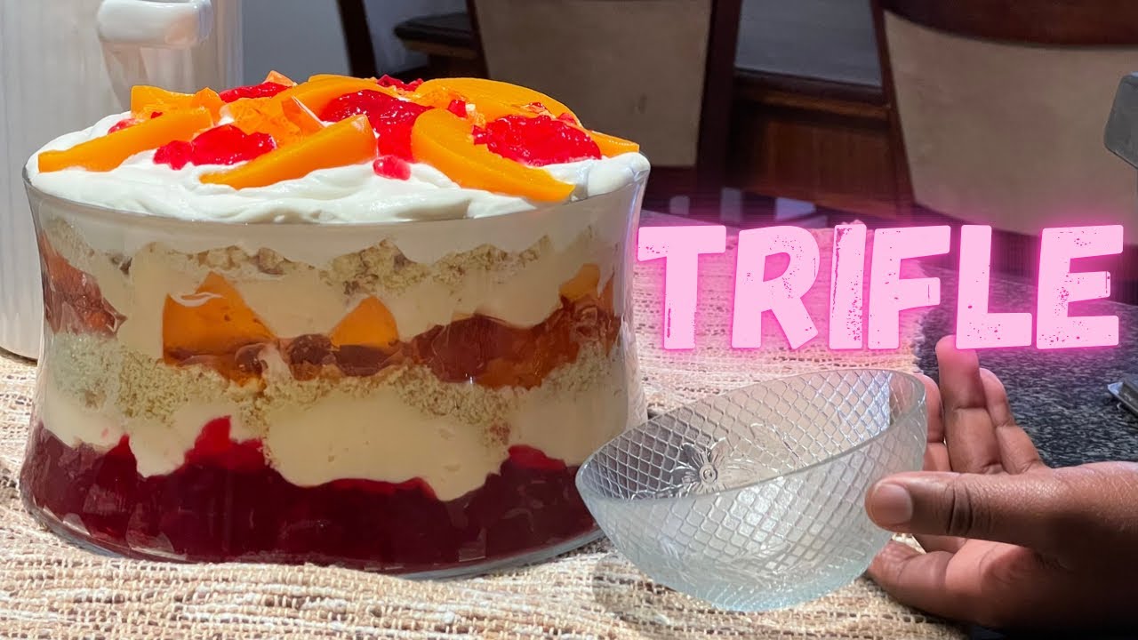 How To Make Trifle | South African Desserts - YouTube