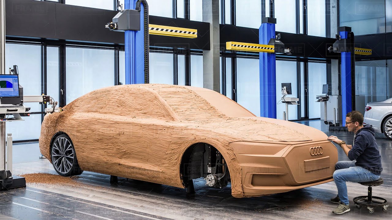 How Audi Designers Create their Next Car - Inside Design Center and ...