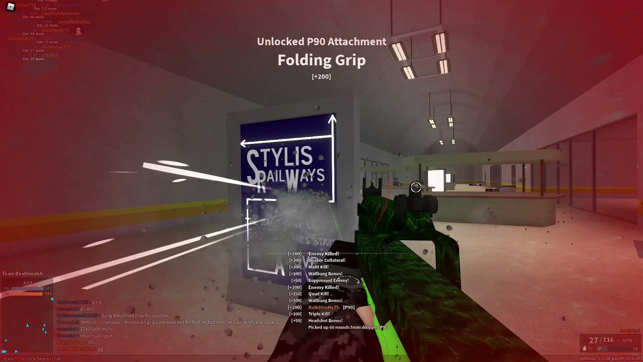 11 kill multi (phantom forces) - YouTube