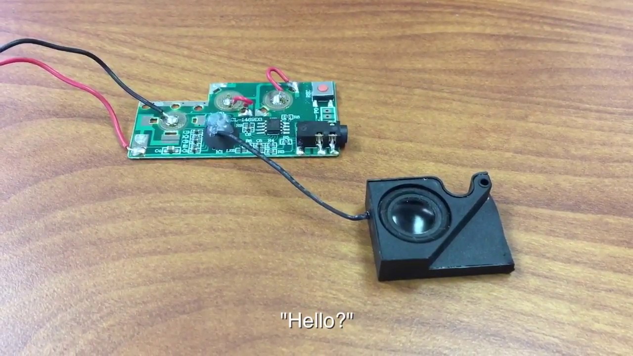 Satellite Phone Prop - Sound Module Test - YouTube