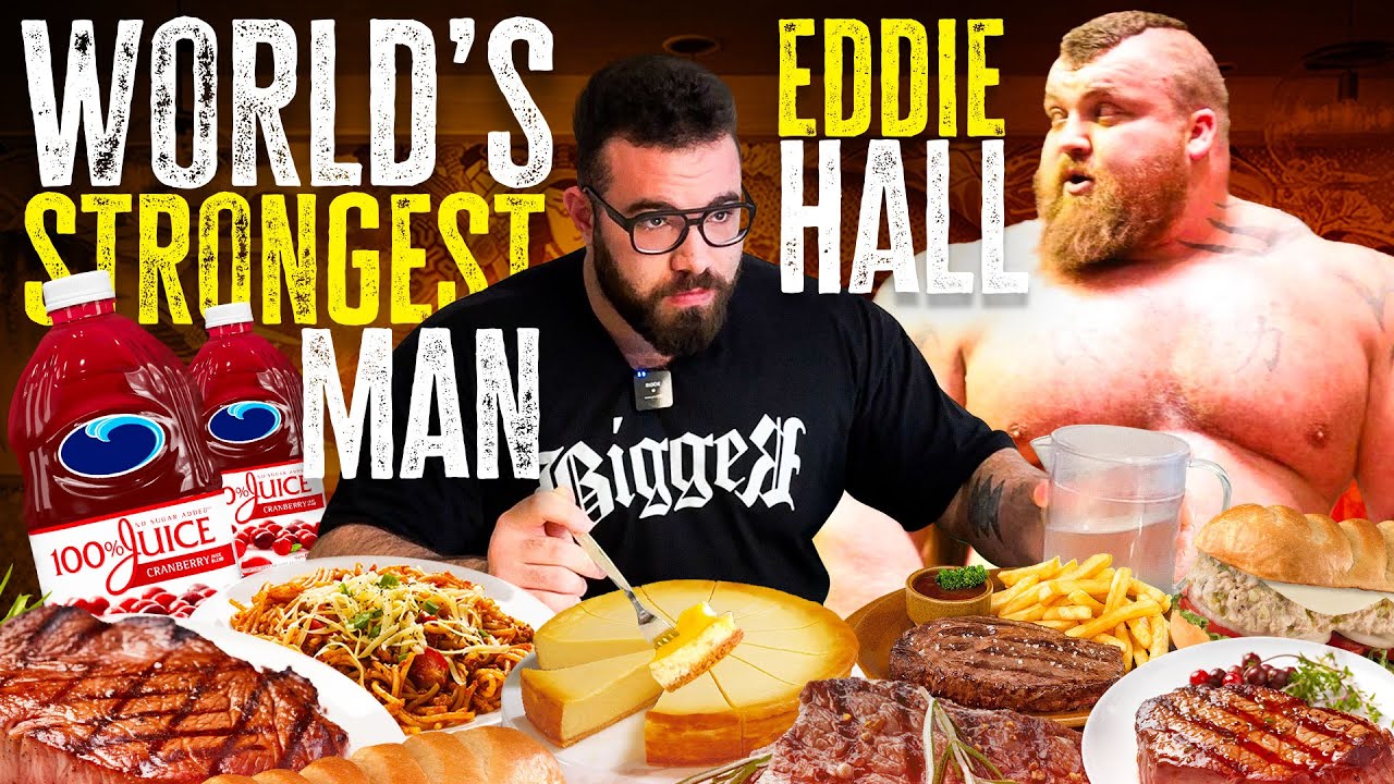 Eating The World's Strongest Man's Diet! - YouTube