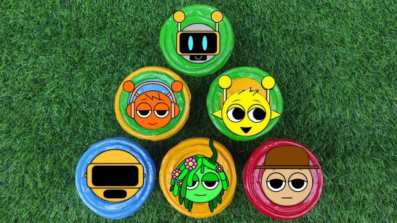 All Mr. Fun Computer Singing Together (Sprunki Gyat, Retake, Scrunkly ...