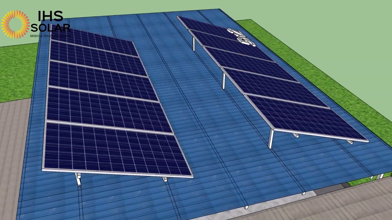 3 2 kW Solar PV Plant Design - YouTube