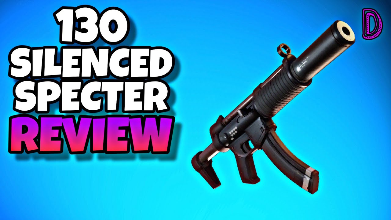 SILENCED SPECTER REVIEWED | IS IT GOOD? | FORTNITE SAVE THE WORLD - YouTube