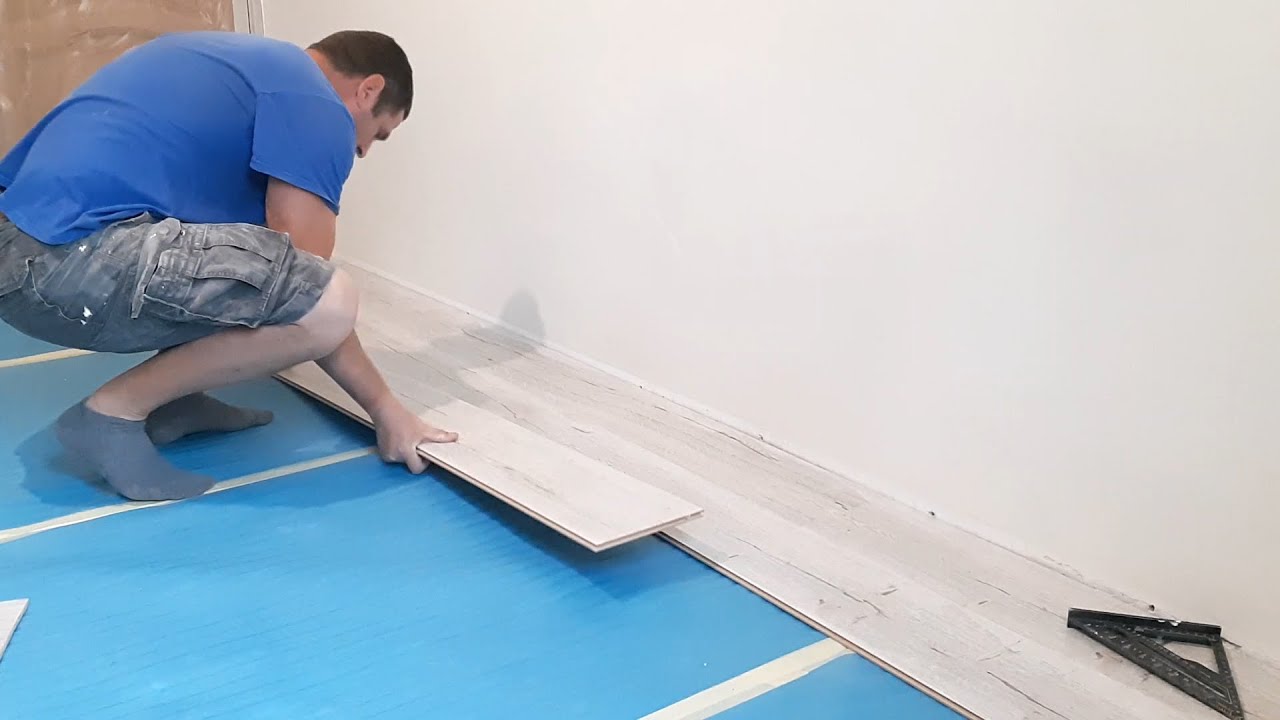 Montare PARCHET LAMINAT peste parchet vechi. Ep. 2 din renovare camera ...