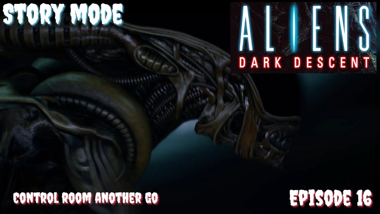 Alien Dark Descent - Control room, Second try #aliendarkdescent - YouTube