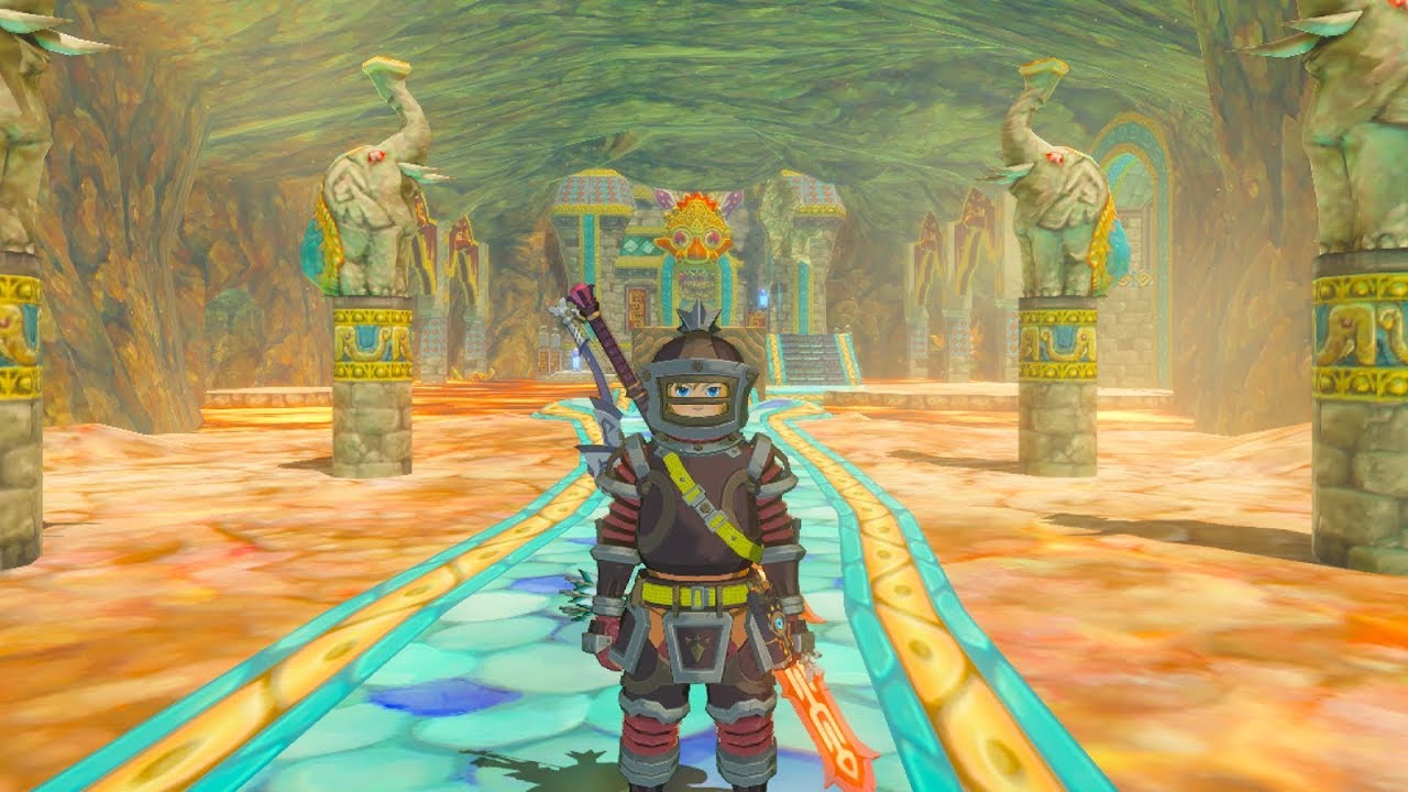 Earth Temple (Skyward Sword) in Zelda BOTW - YouTube