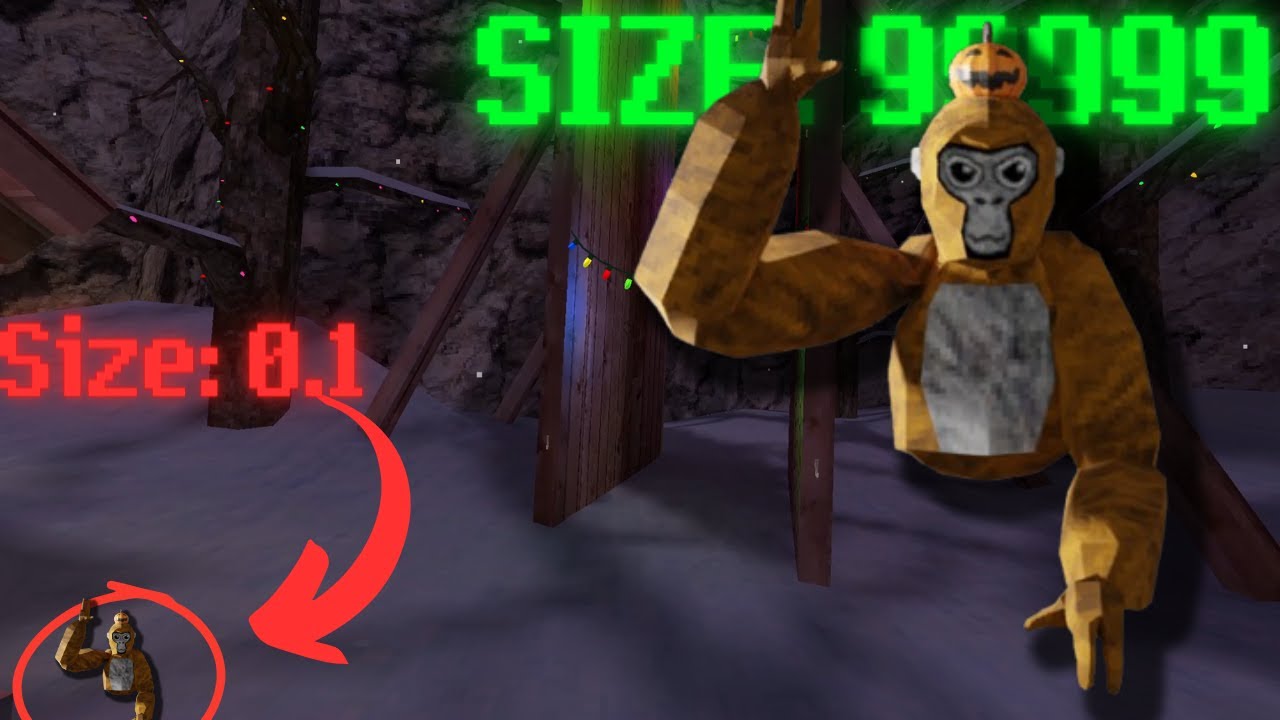 Gorilla Tag: SIZE CHANGING MOD - YouTube