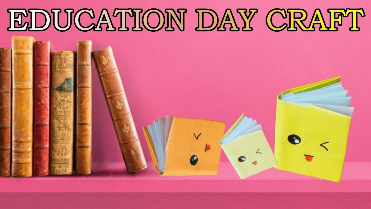 Exclusive International Day of Education DIY | Education Day Fun and ...