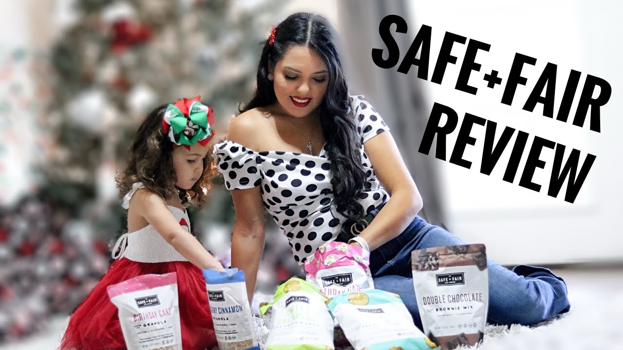 Safe + Fair | Healthy Snack Review with Toddler - YouTube
