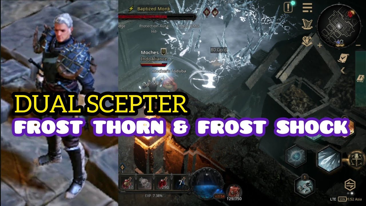 UNDECEMBER Build Skill Frost Thorn & Frost Shock Test Map Act 10 - YouTube