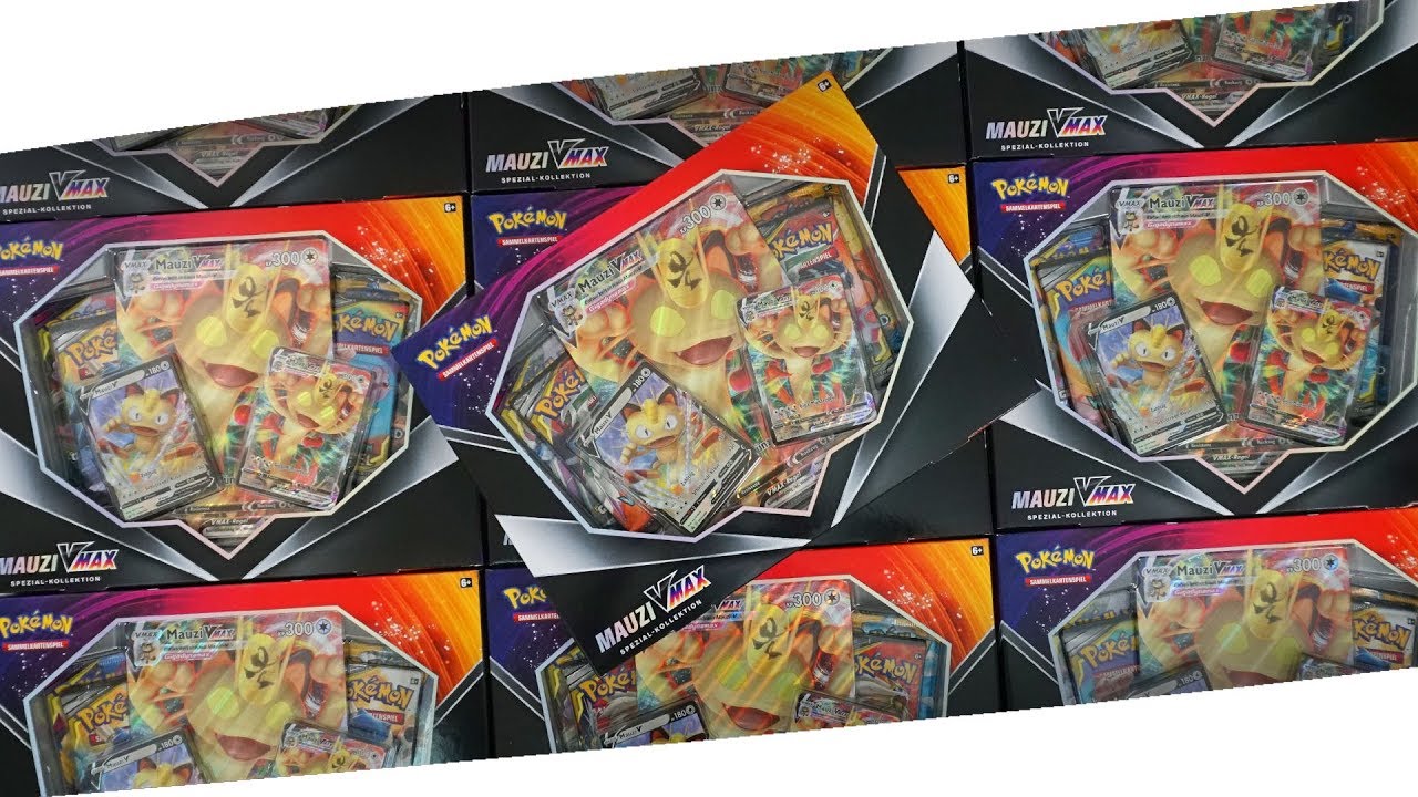 10 MAUZI VMAX SPEZIAL KOLLEKTIONEN in 1 VIDEO! Pokemon Booster Unboxing ...