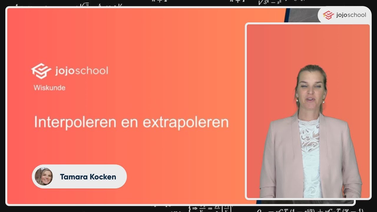 Interpoleren en extrapoleren - Wiskunde B - HAVO & VWO - YouTube