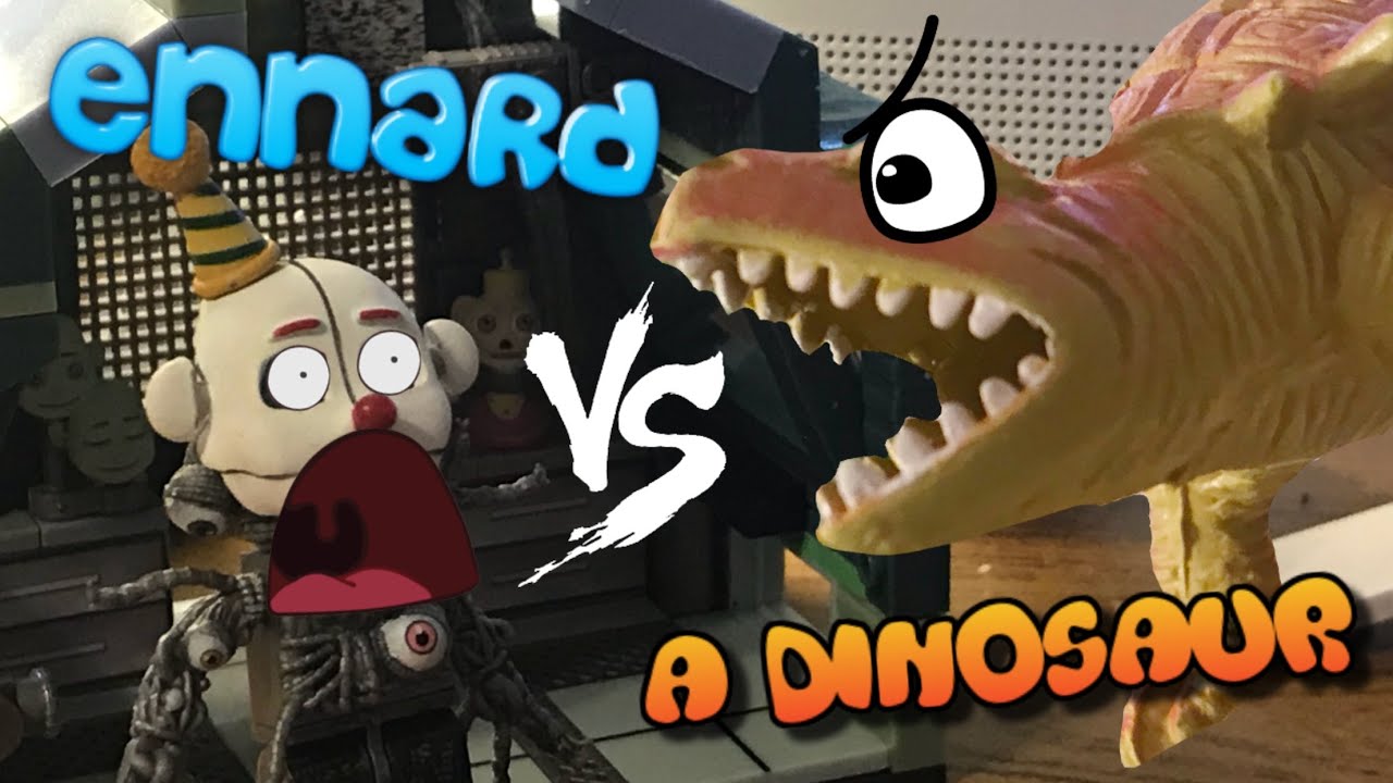 Fnaf Mcfarlane Shorts: Ennard Vs. A Dinosaur! - YouTube