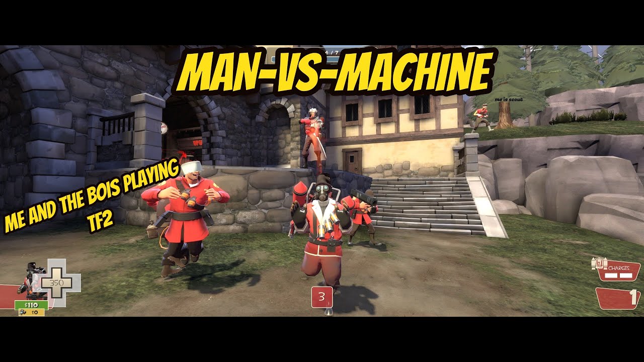 MAN VS MACHINE - YouTube