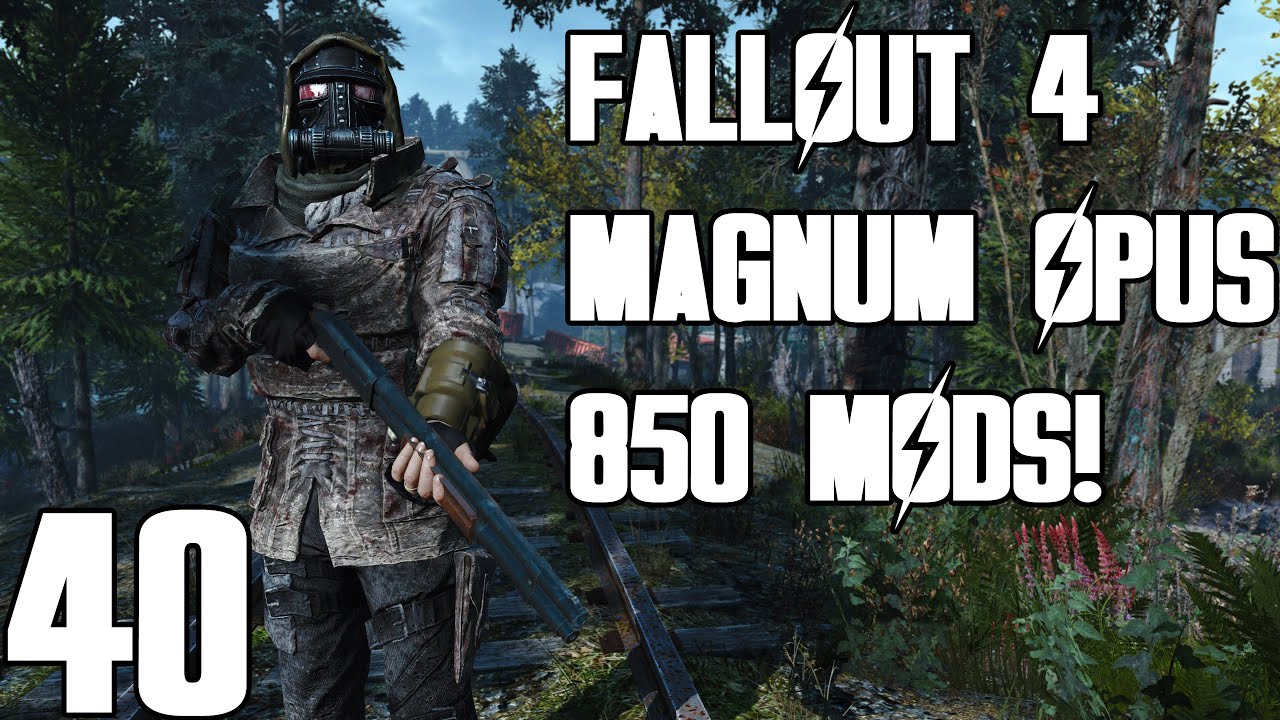 Fallout 4 Has Never Looked This Good! | Magnum Opus | 850+ Mods! | A ...