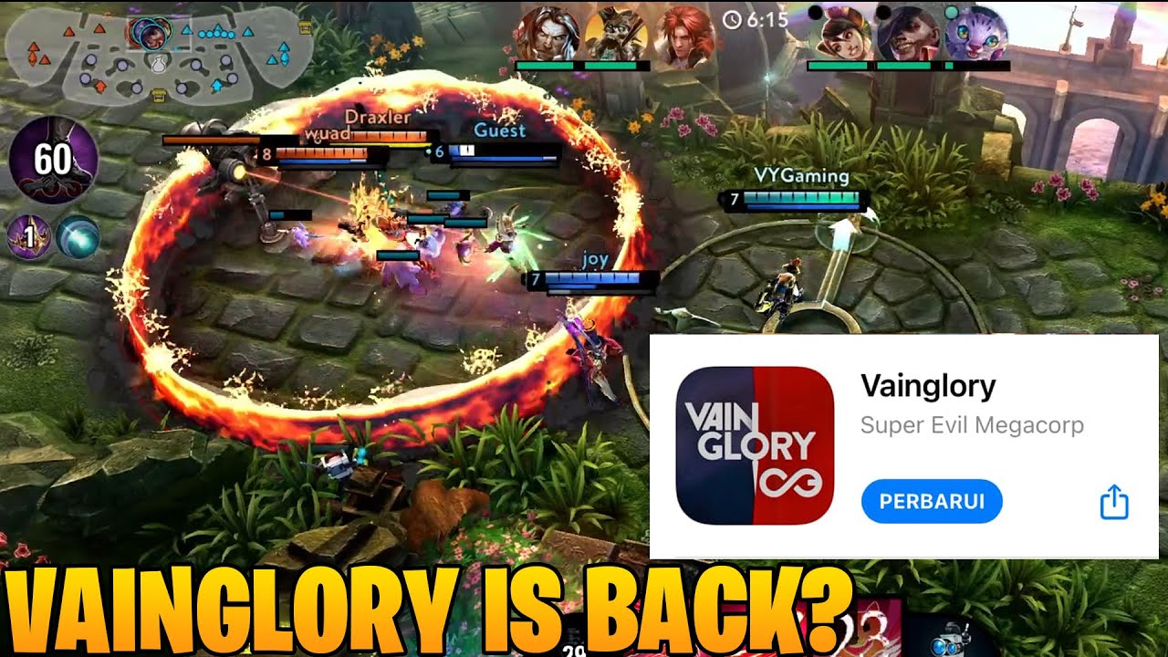 MOBA INI HIDUP KEMBALI DARI MATI SURI! UPDATE TERBARU VAINGLORY 2022 - MATCHMAKING JADI LEBIH ...