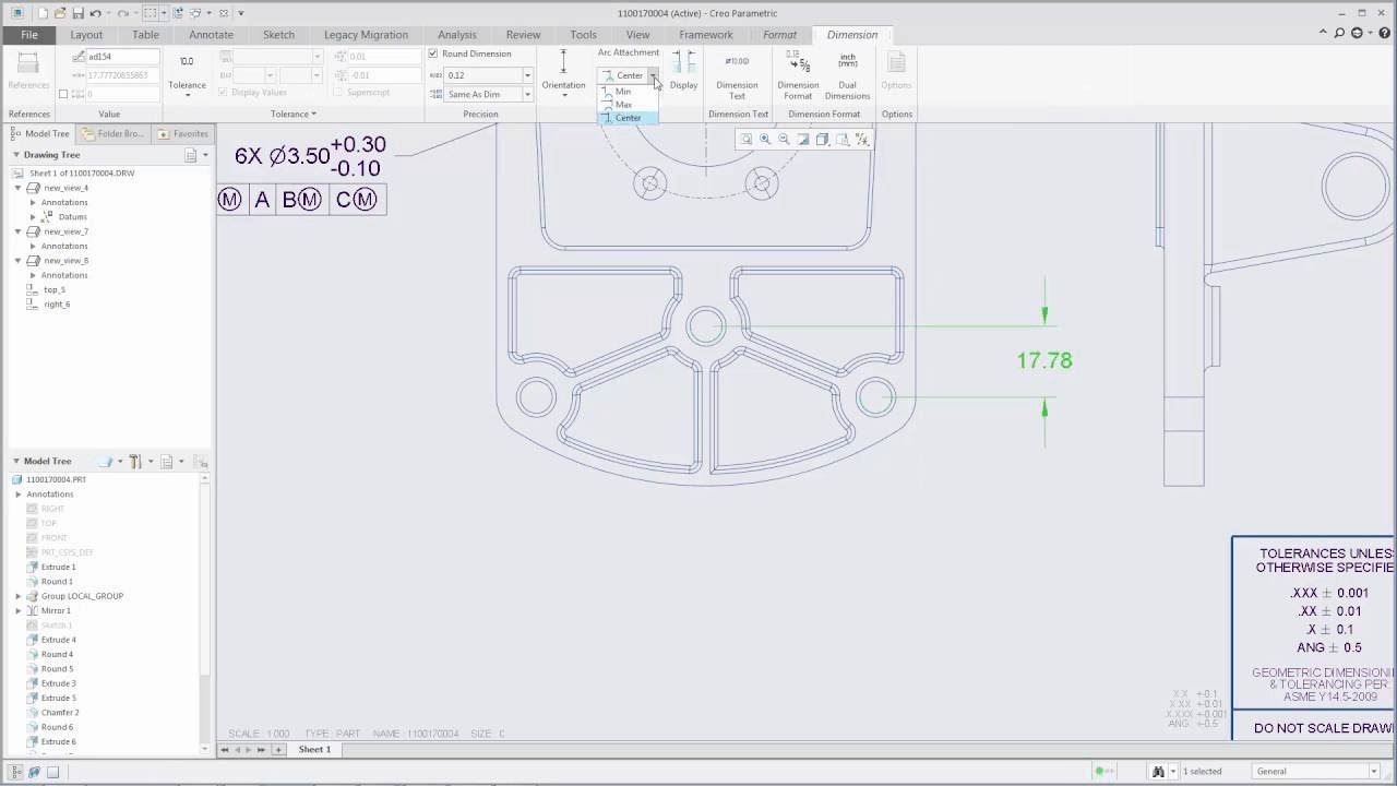 Improvements to Dimension Arc Attachments in Drawings - YouTube