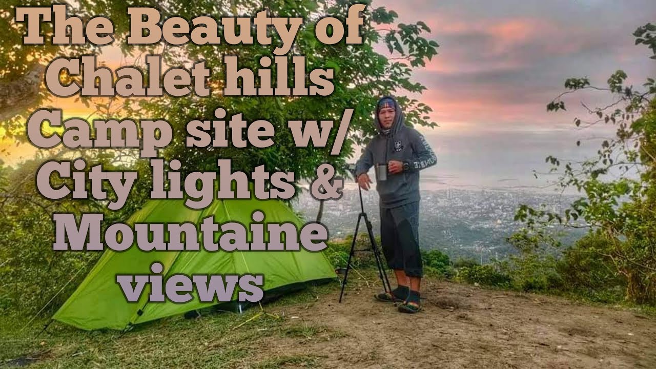 Chill camp at chalet hills Campsite Busay, CeBu. Overlooking City ...