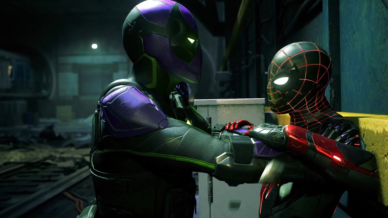 Prowler Boss Fight - Marvel’s Spider-Man: Miles Morales (4K PS5 ...