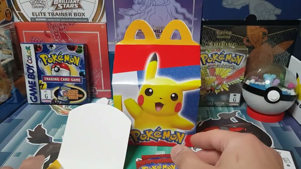 Pokemon cards have arrived at Macca's in Australia 2022 - YouTube