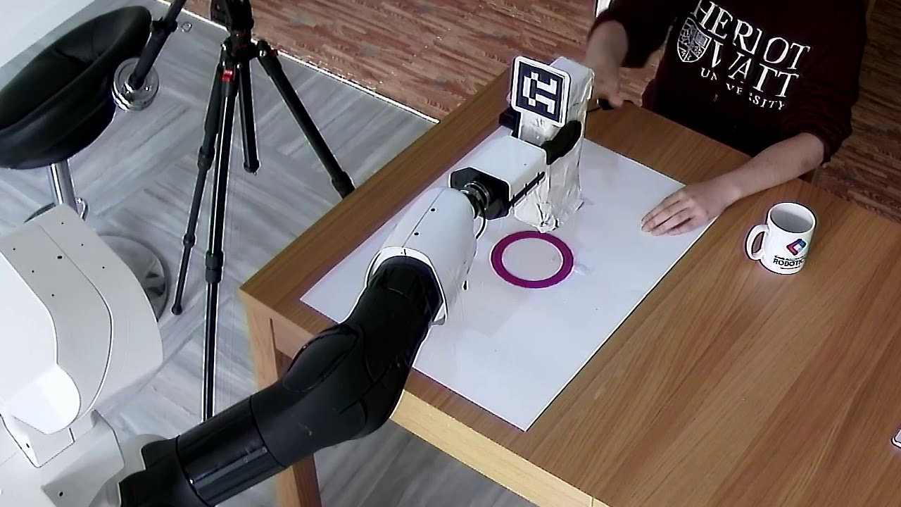 Human-robot handover study - YouTube