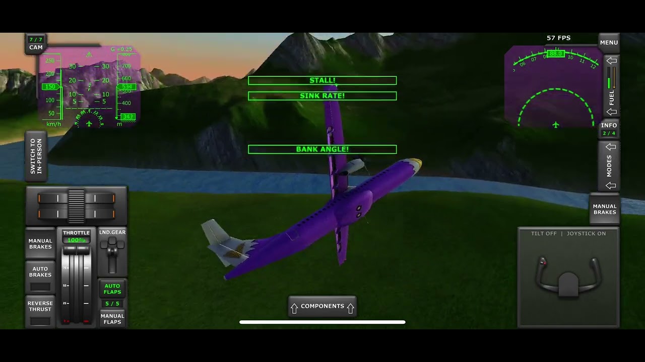 Stalling An ATR-72 in TFS - YouTube