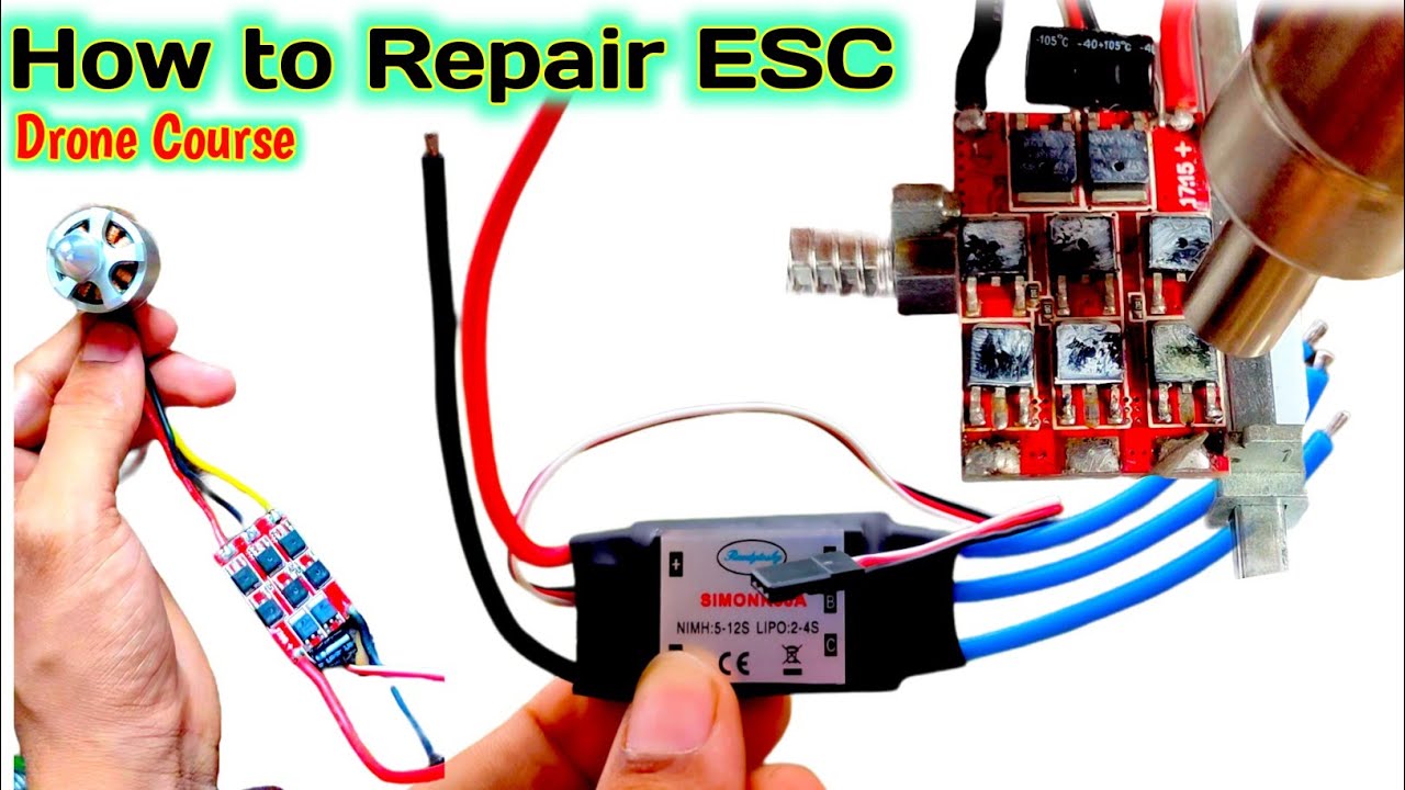 How to Repair ESC 🎫? Esc कैसे बनाएं || Repair esc. - YouTube