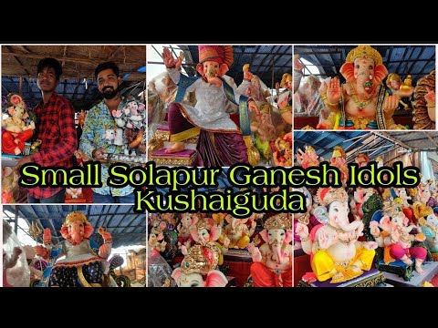 Small Solapur Ganesh Idols @ Kushaiguda with Prices & Height | Best ...