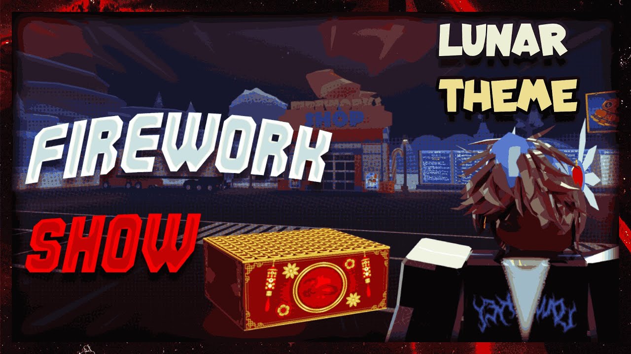 Making a LUNAR 🧧🎇FIREWORK SHOW (Firework playground) Roblox - YouTube
