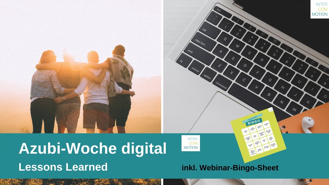 Azubi-Woche digital - Lessons Learned | inkl. "Webinar Bingo" Sheet ...