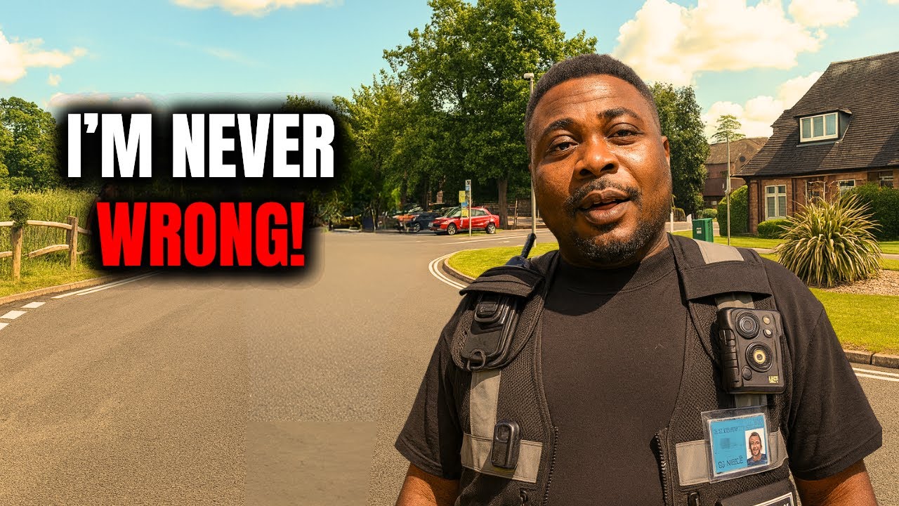UK Police Gets Caught Making Up Laws During a Filming Encounter - YouTube