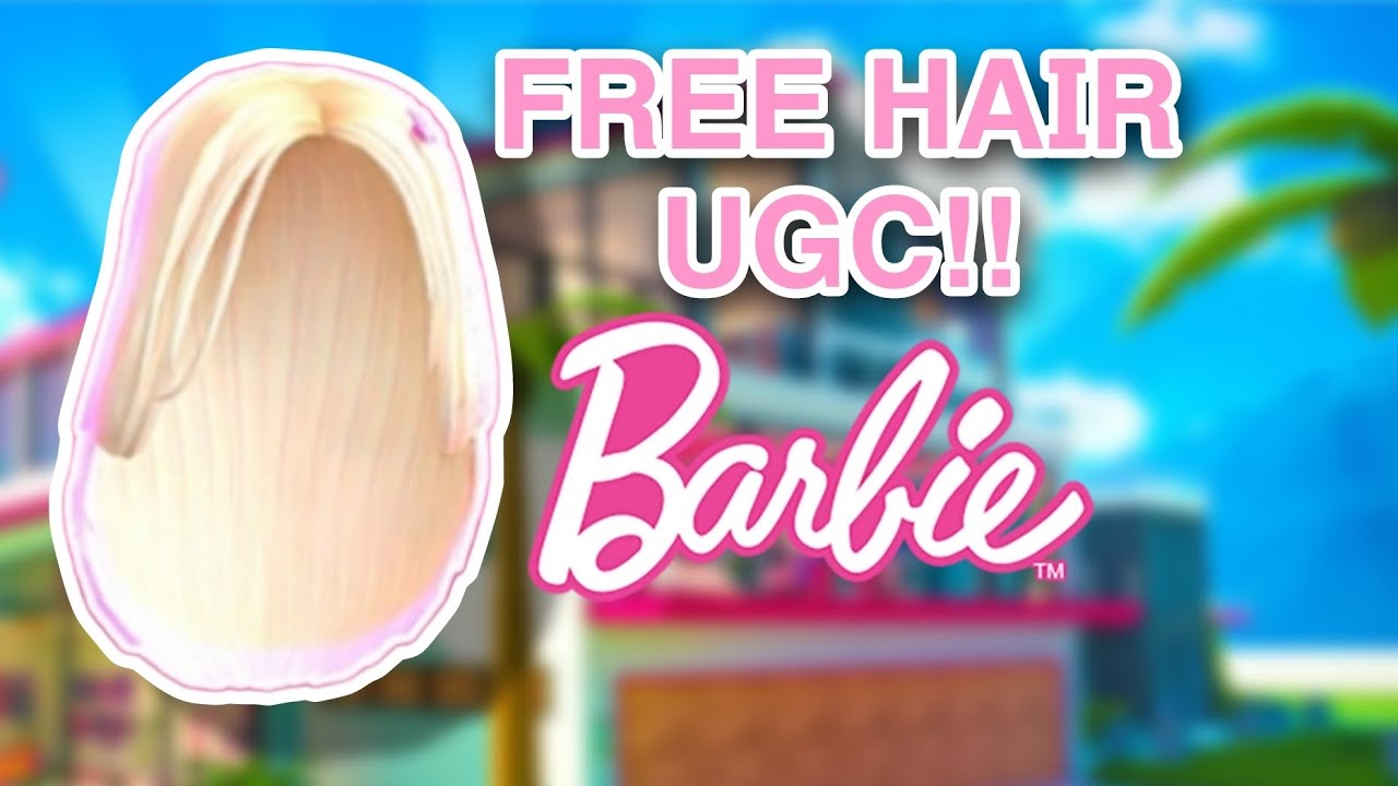 *TUTORIAL*How To Get The Free UGC Barbie Hair On Roblox - YouTube