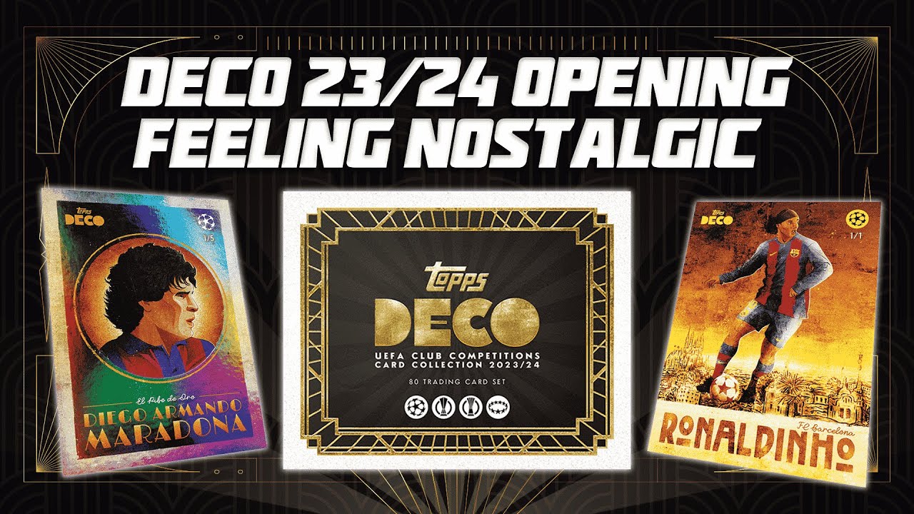 WORTH IT? | 2023 Topps Deco UEFA Soccer Card Opening - YouTube