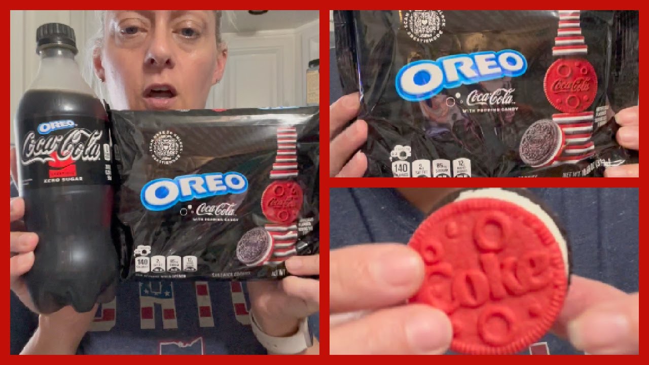 OREO COCA-COLA COLLAB / COKE FLAVORED OREOS & OREO FLAVORED COKE ...