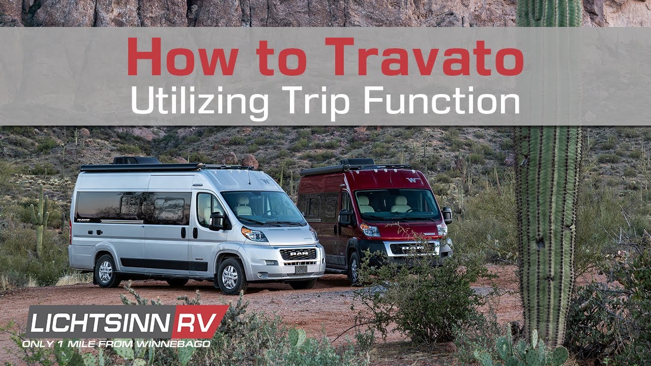 LichtsinnRV.com - How to Travato - Utilizing Trip Function - YouTube