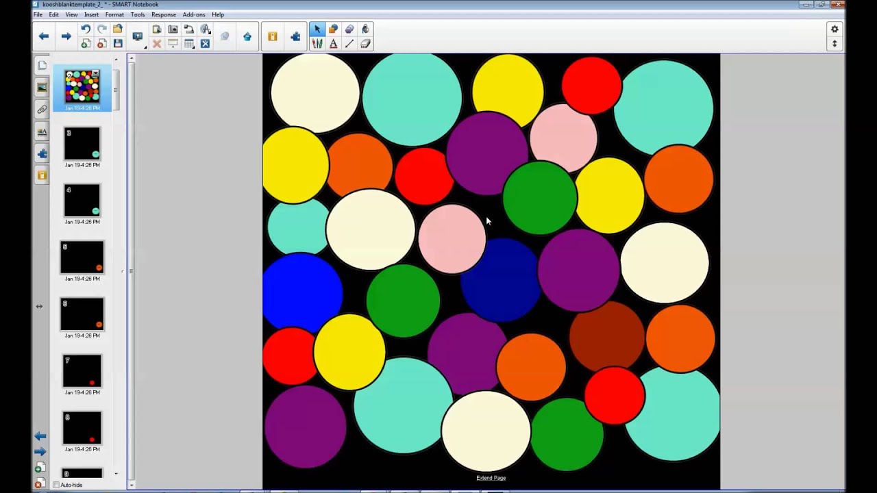 SMARTBoard: Koosh Ball Template - YouTube