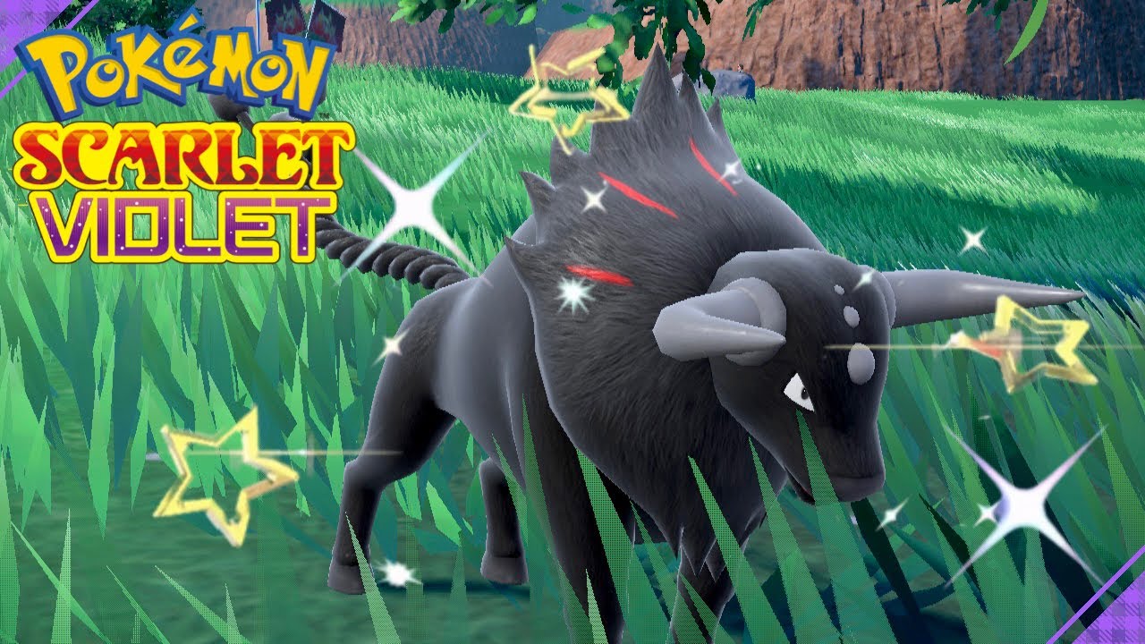 Rare Shiny Blaze Breed Paldean Tauros Hatched In Pokémon Scarlet ...